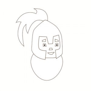 How to Draw Knight Easy Tutorial - Kids Drawing Blog